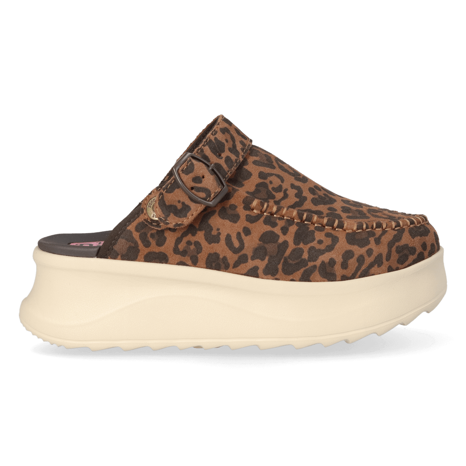 HEYDUDE Delray Clog Suede Dames Bruin | HD44259-2GA | Bartogi