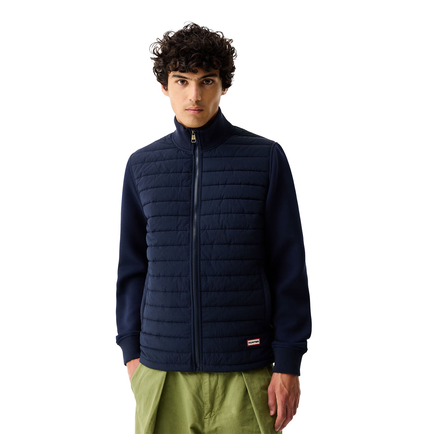 Hunter Hume Baffle Body Jacket Heren Blauw | XHARM0016251NS | Bartogi