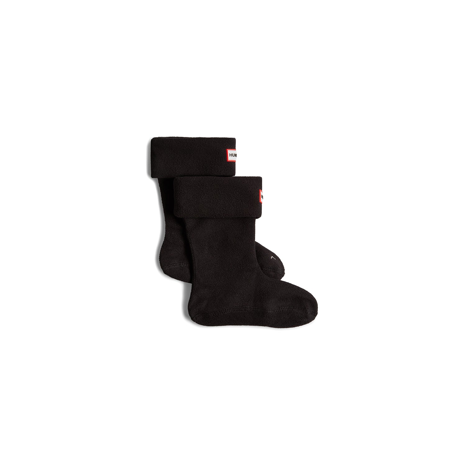 Hunter Kids Fleece Boot Socks Zwart | XHXRK0001251HB | Bartogi